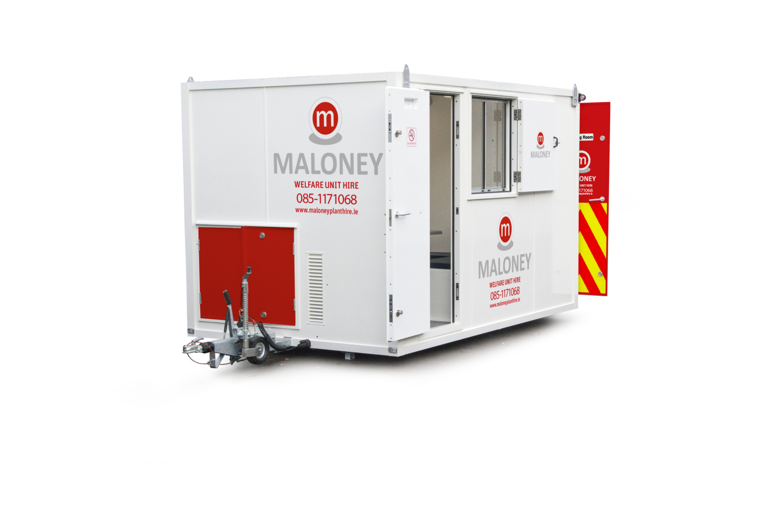 Mobile Welfare Units for Hire in Ireland from Maloney Plant Hire